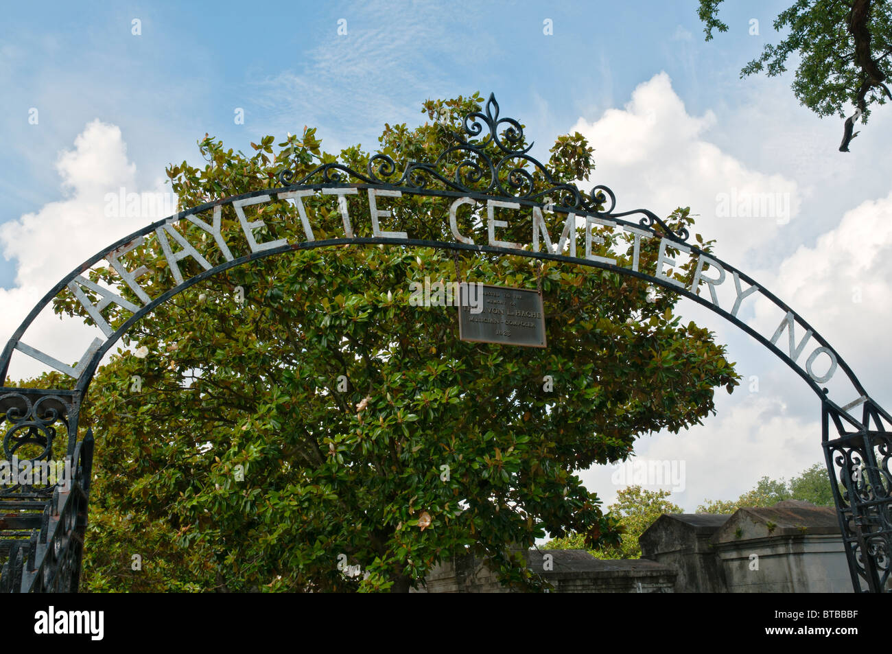 Lafayette no 1 cemetery hi-res stock photography and images - Alamy