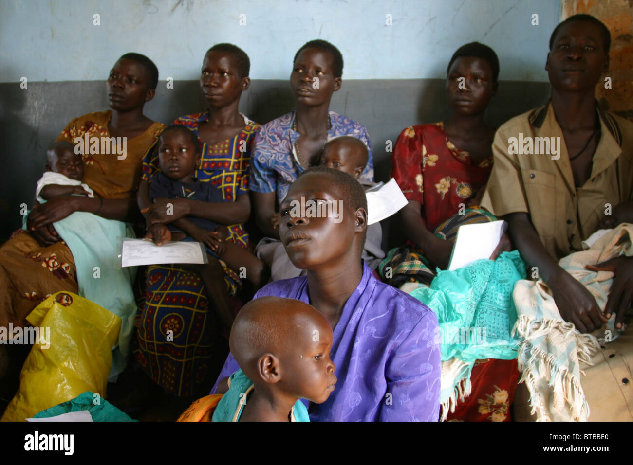 displaced people in Uganda Stock Photo - Alamy