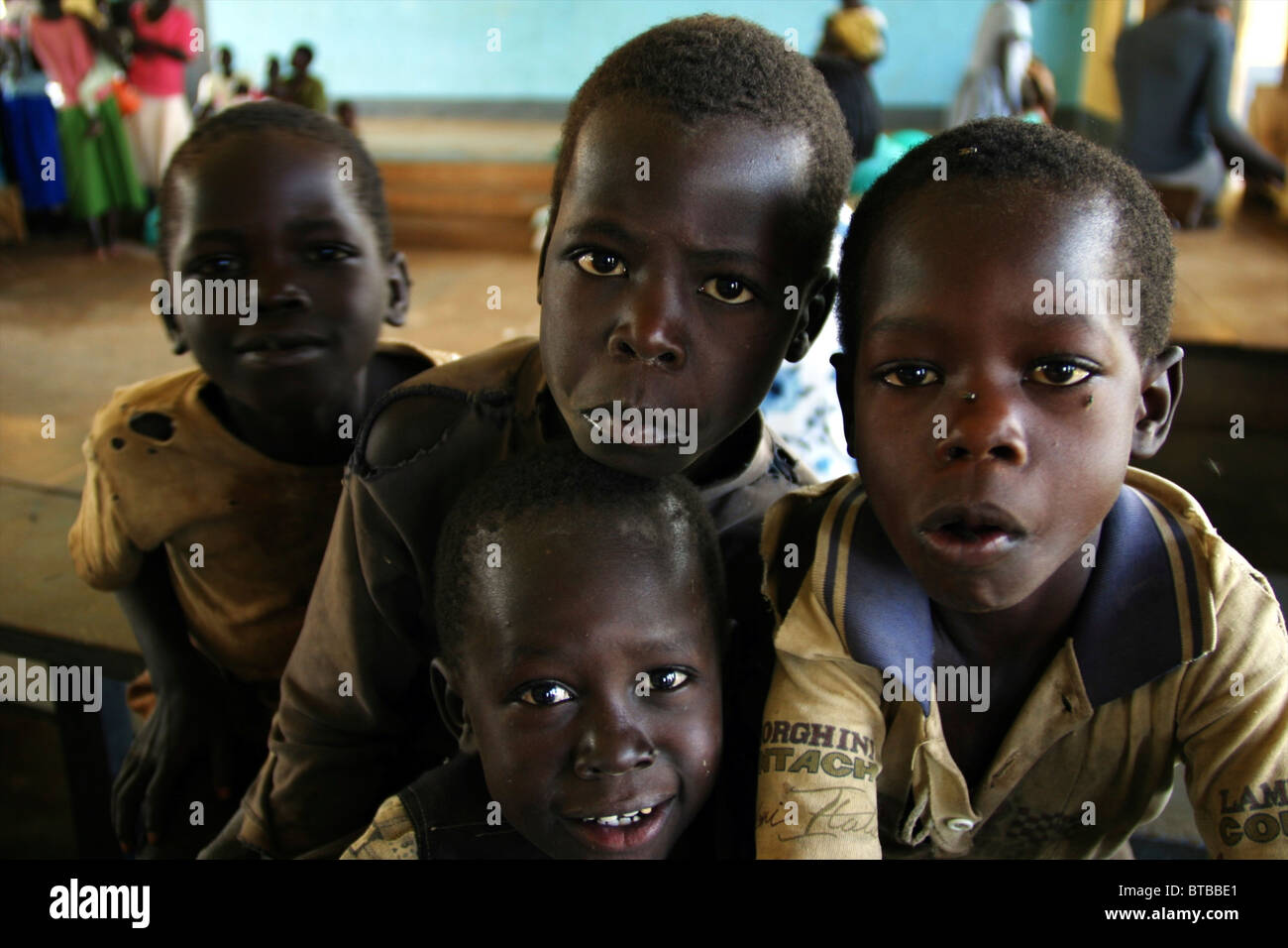 displaced people in Uganda Stock Photo - Alamy