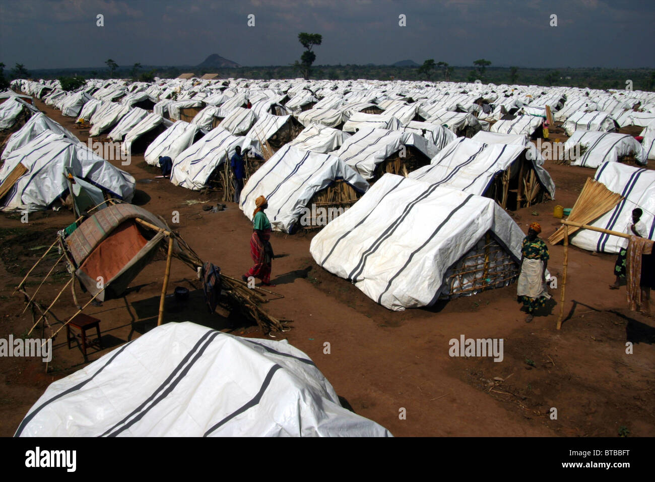 displaced people in Uganda Stock Photo - Alamy