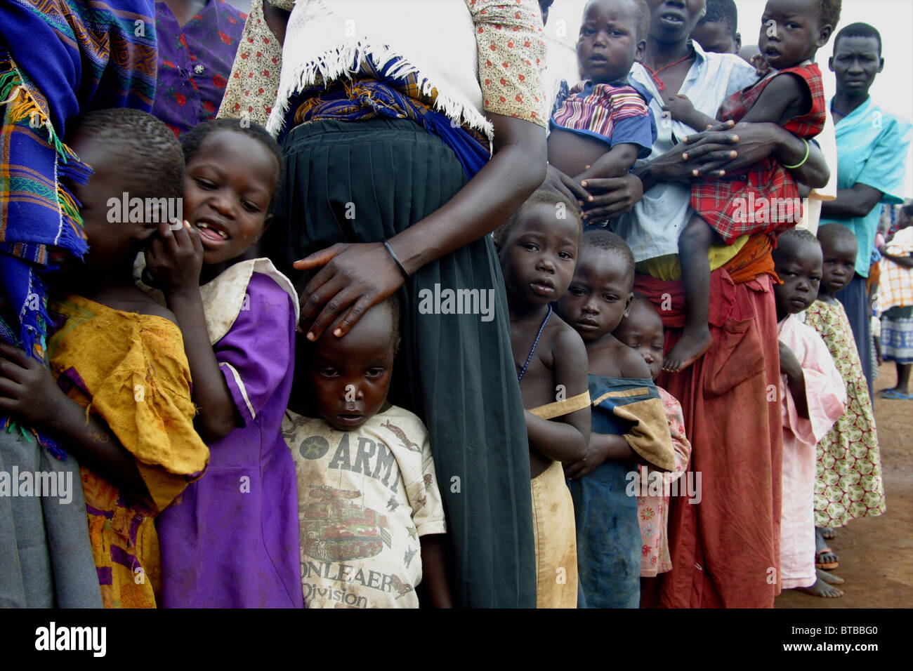 displaced people in Uganda Stock Photo - Alamy