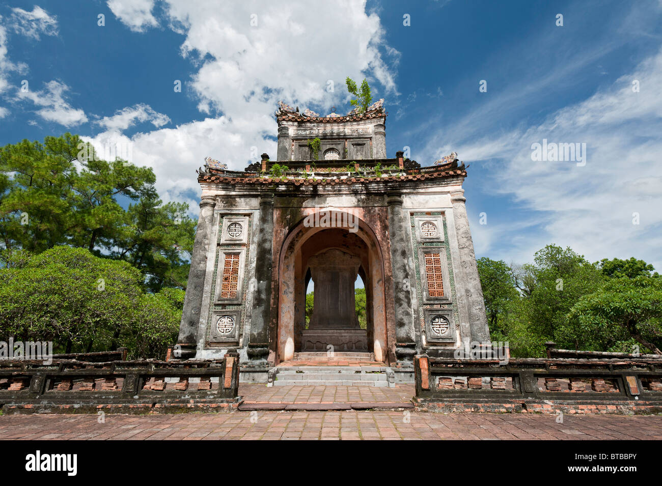 The Mausoleum of Emperor Lang Tu Doc, Imperial City of Hue, North ...