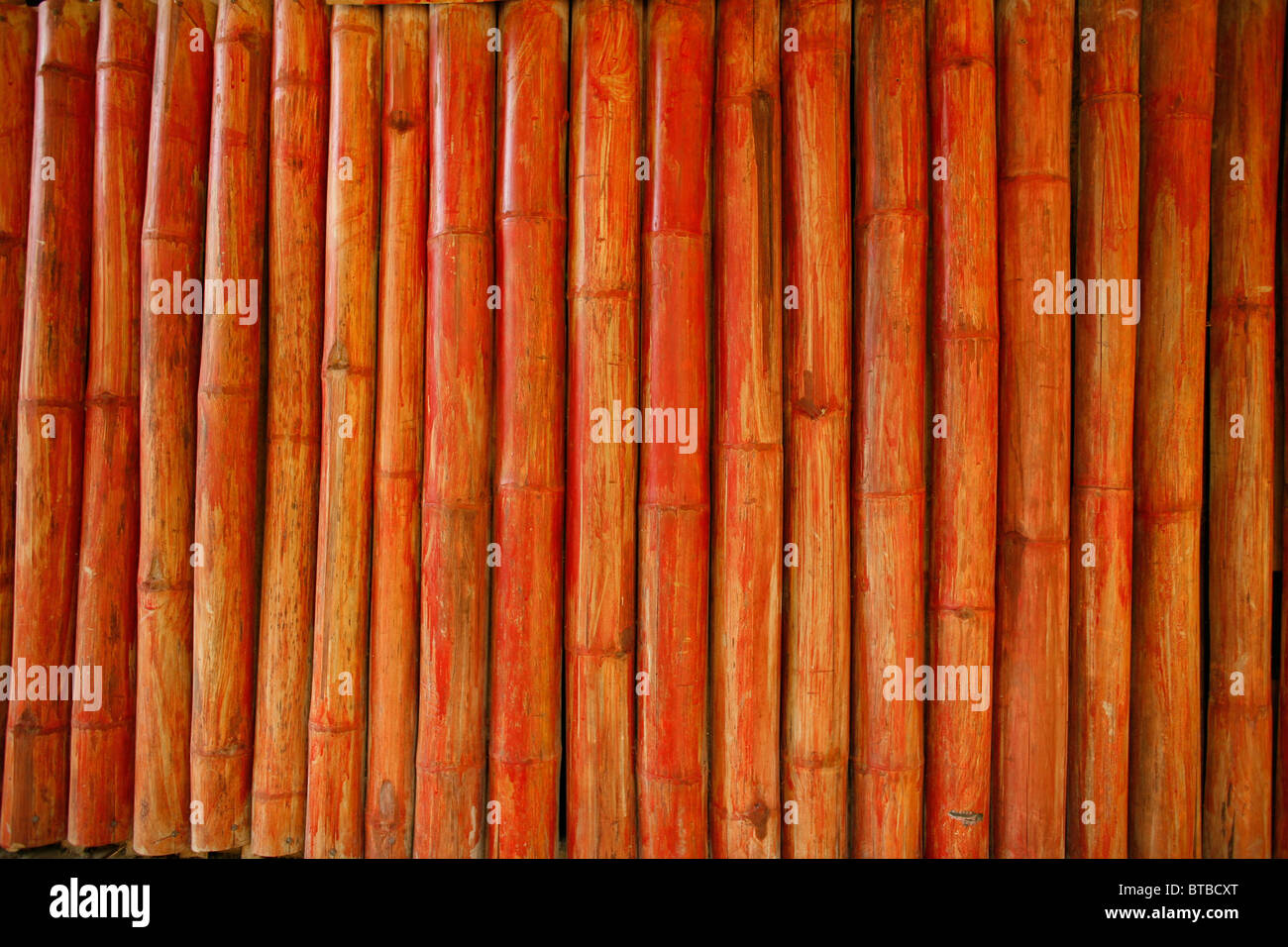 bamboo fence in Thailand Stock Photo - Alamy