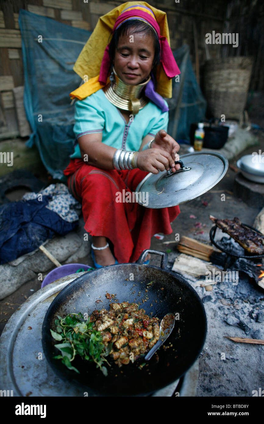 worms are a delicacy in Thailand Stock Photo - Alamy