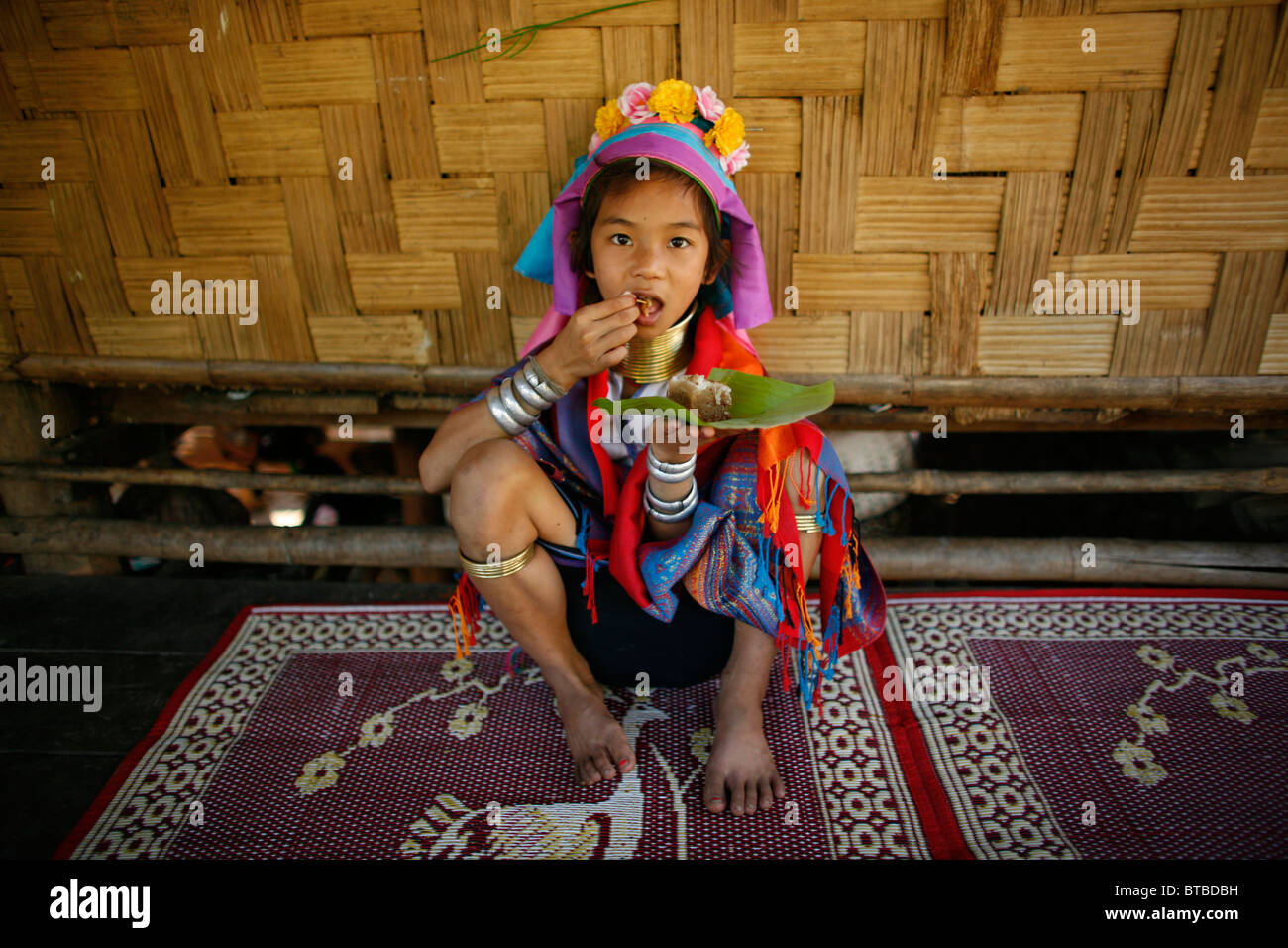 traditional thia food (in banana leave Stock Photo - Alamy