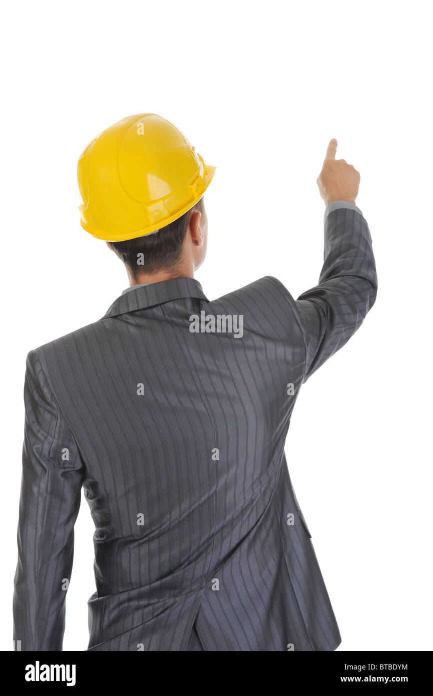 engineer with helmet Stock Photo - Alamy