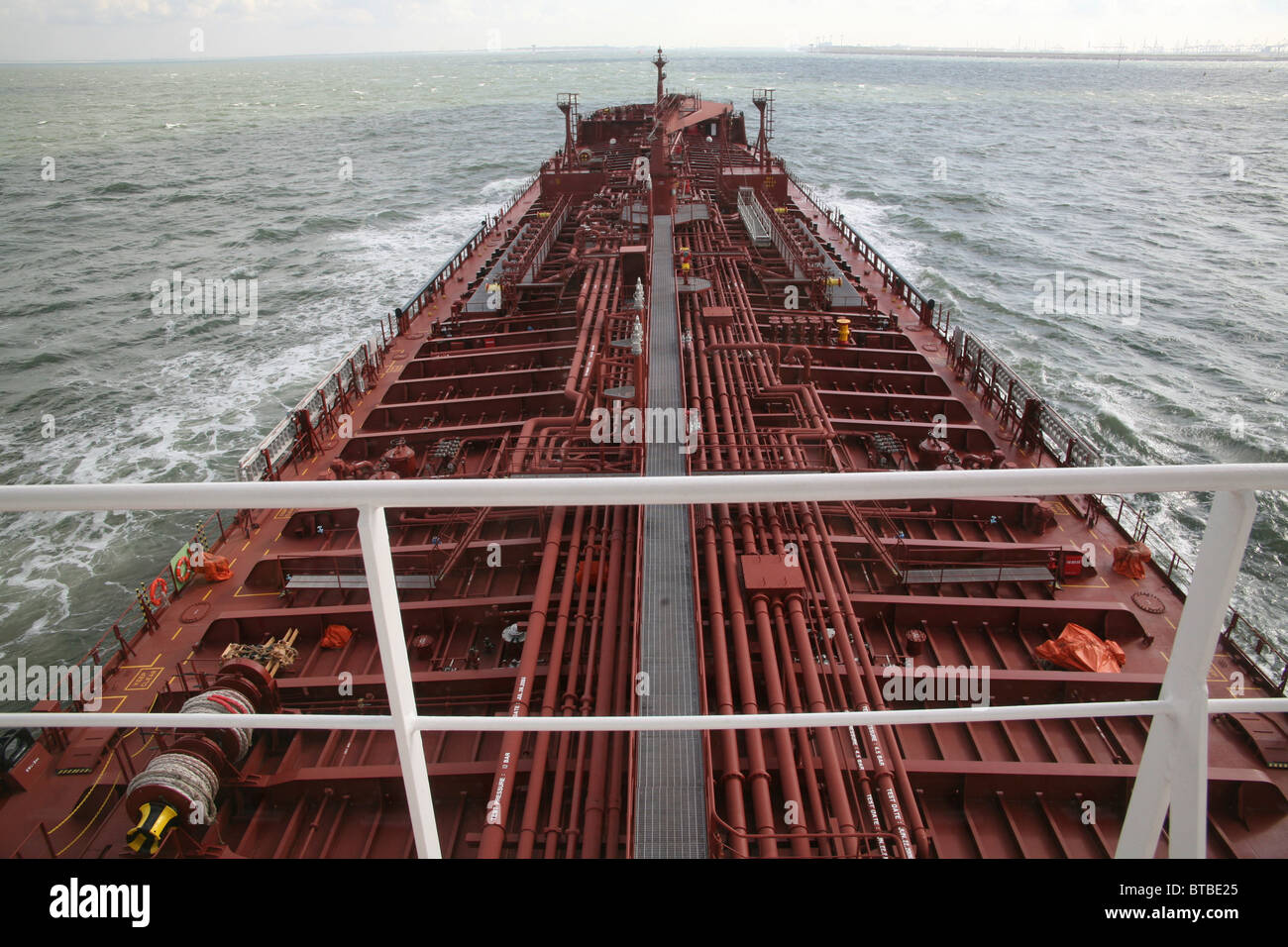 tanker transporting oil Stock Photo - Alamy