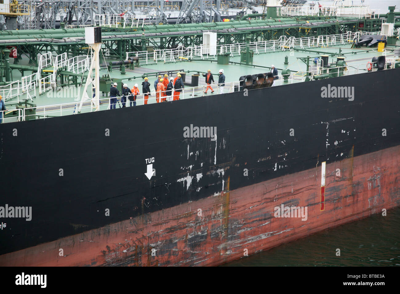 tanker transporting oil Stock Photo - Alamy
