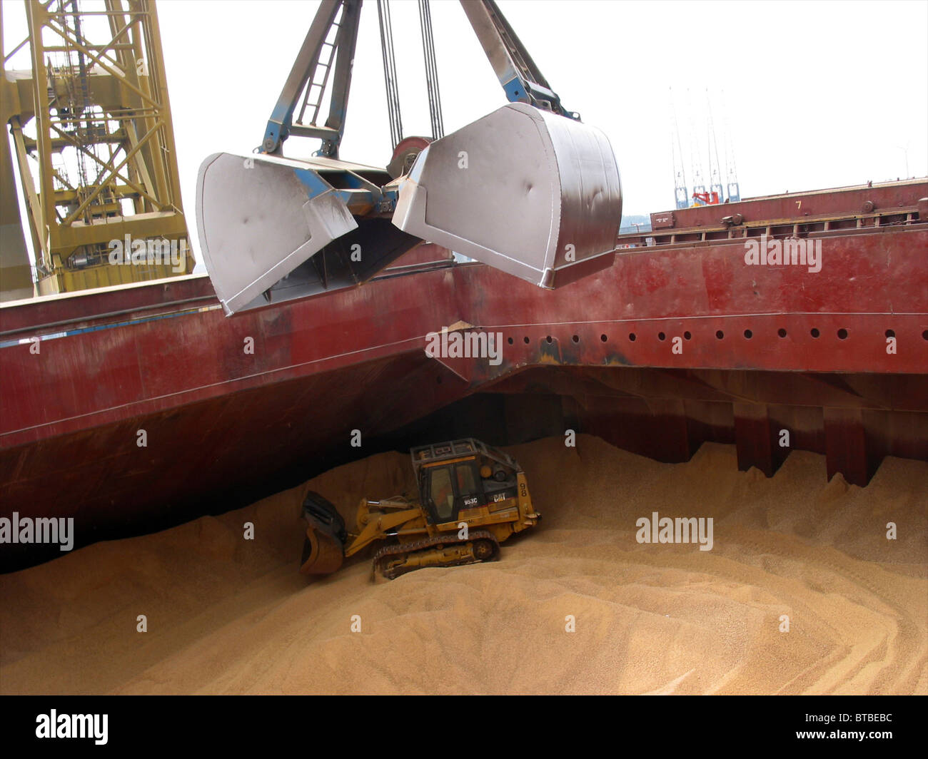 wheat transport by sea Stock Photo - Alamy