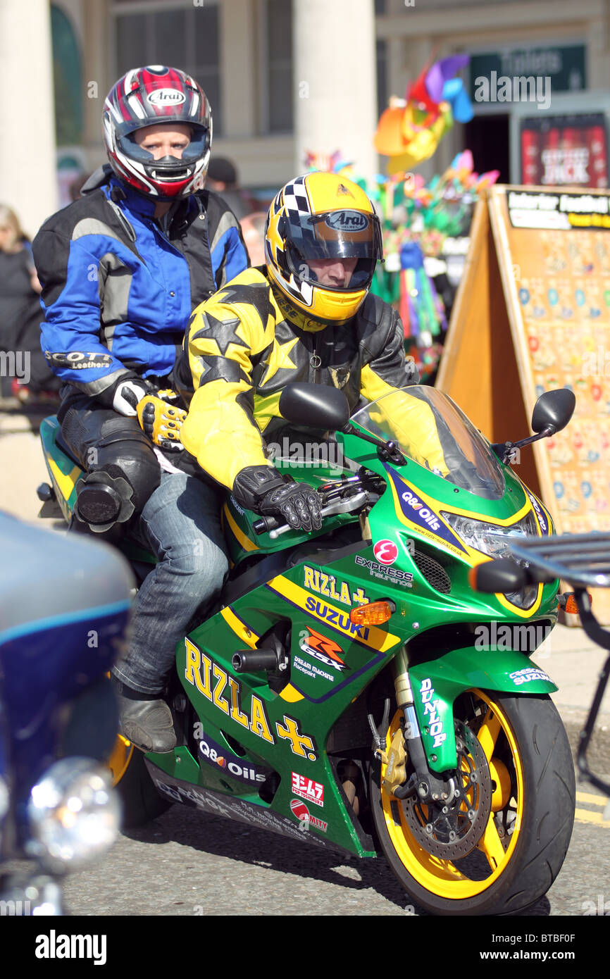 Ace Cafe London to Brighton motorcycle rally Stock Photo - Alamy