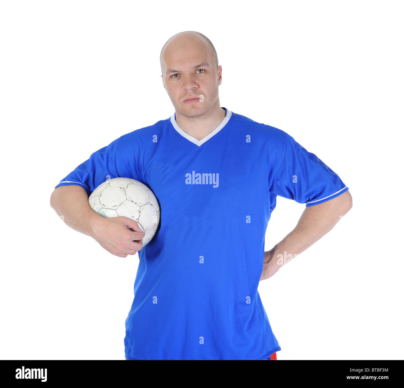 Bald footballer hi-res stock photography and images - Alamy