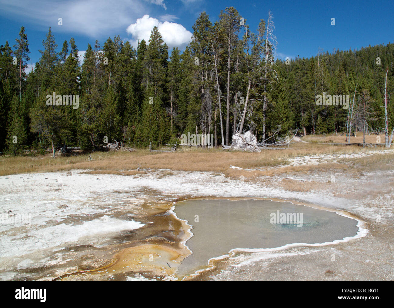 Yellowstone Thermal Pools High Resolution Stock Photography and Images ...