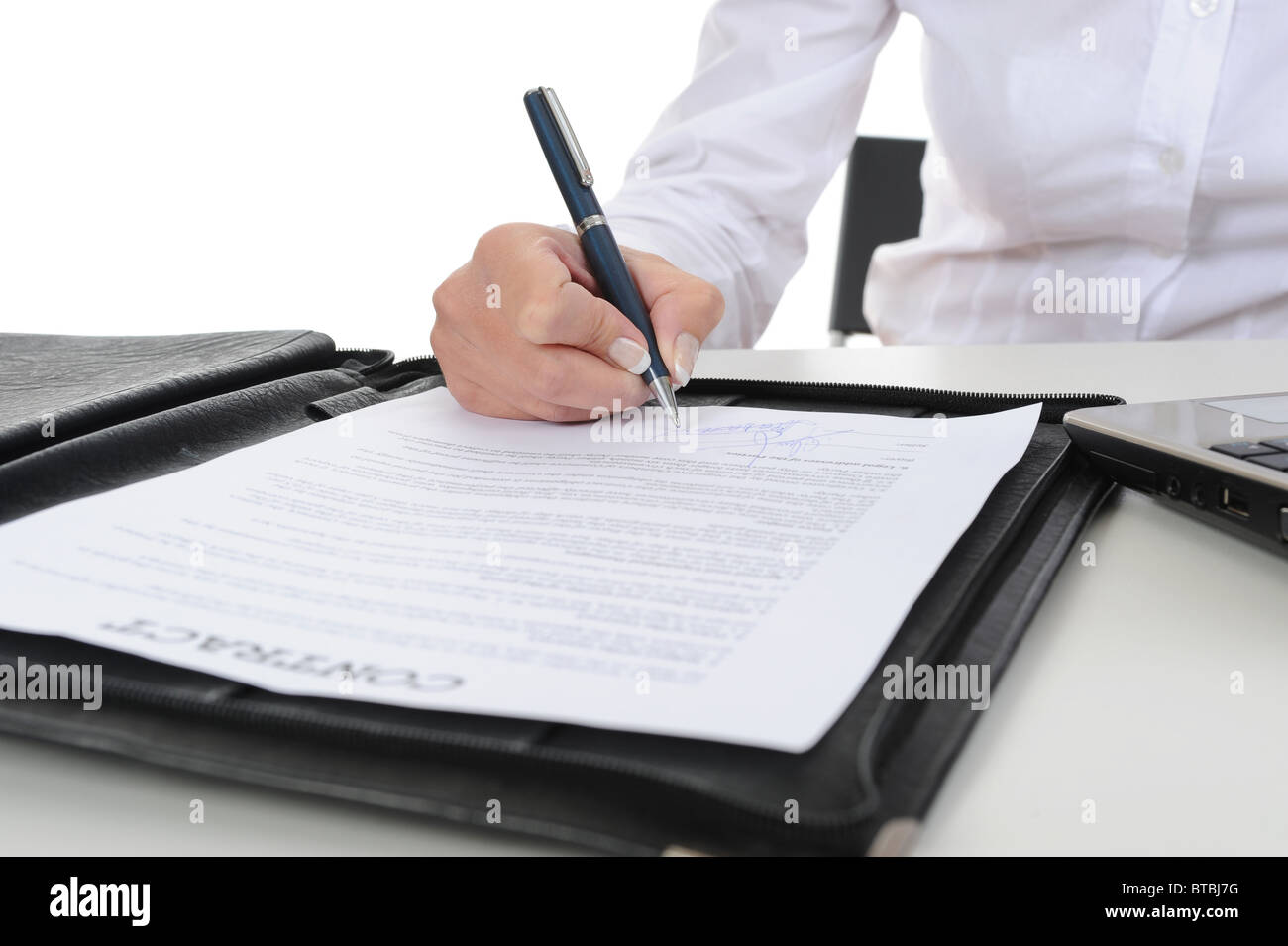 Hand signature hi-res stock photography and images - Alamy