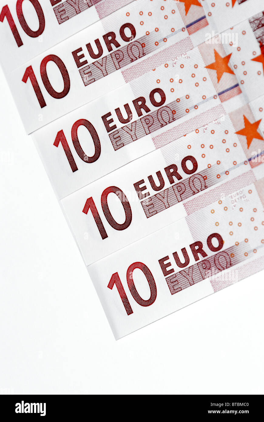 Euro currency bank notes Stock Photo - Alamy