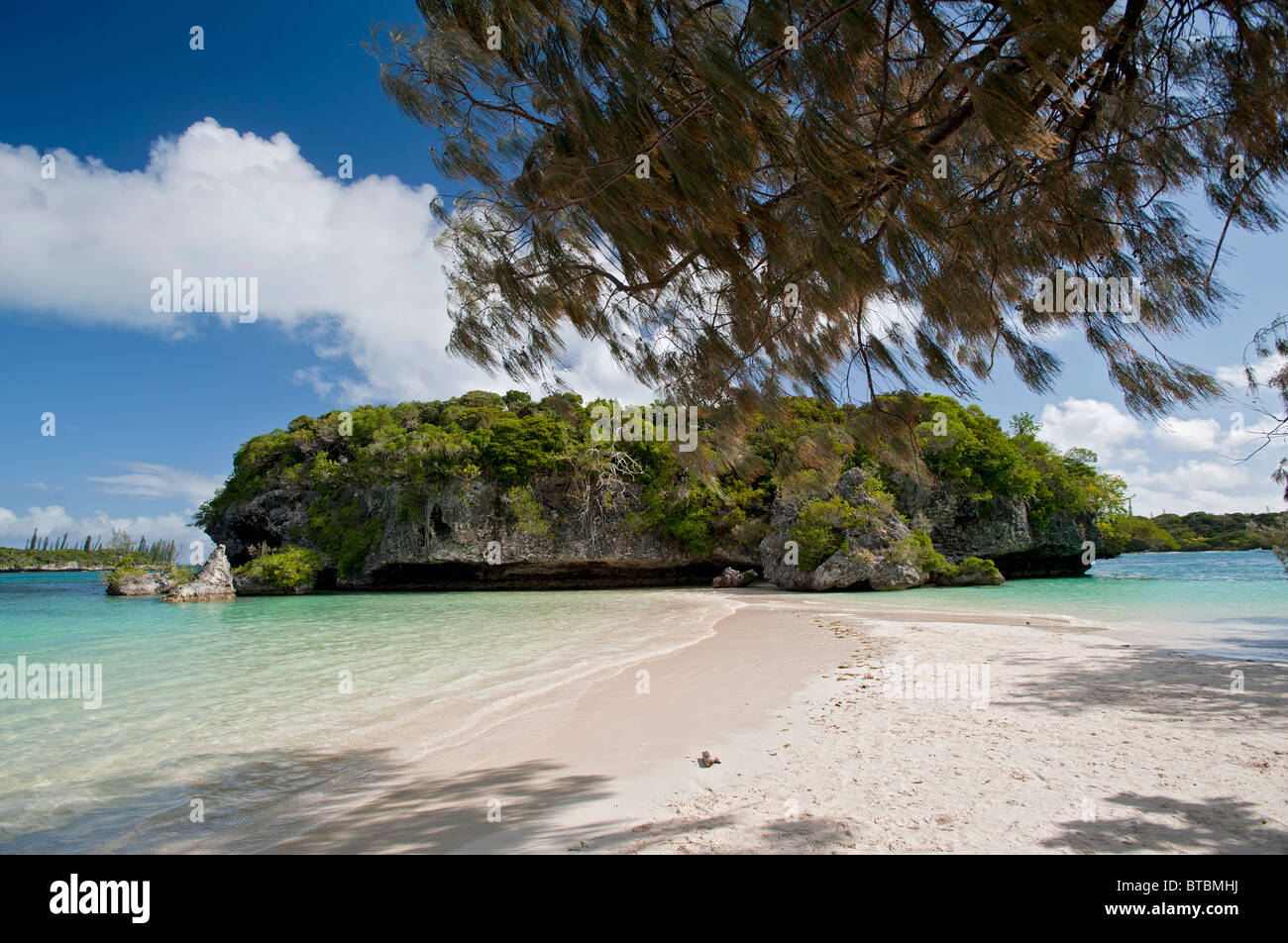 Sacred Rock in Kanumera Bay, Isle of Pines, New Caledonia, South ...
