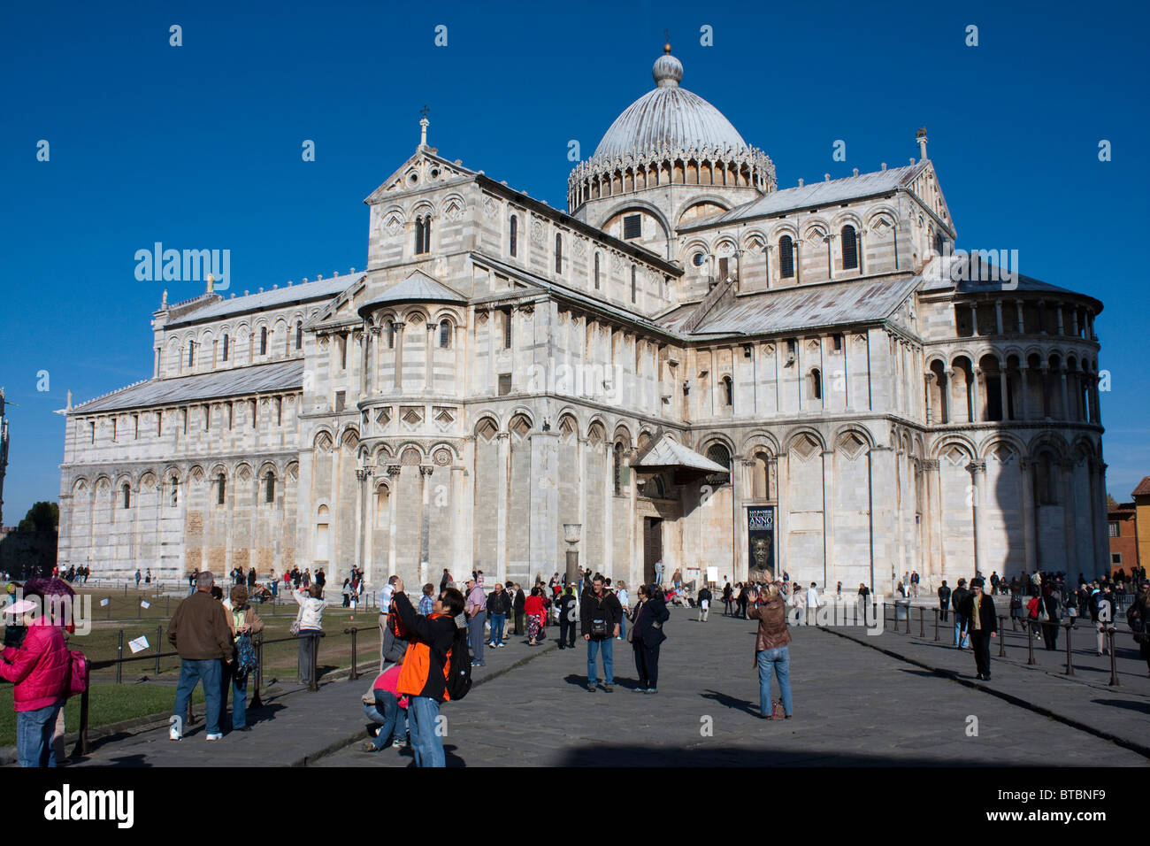 The cathedral of Pisa Italy Stock Photo - Alamy