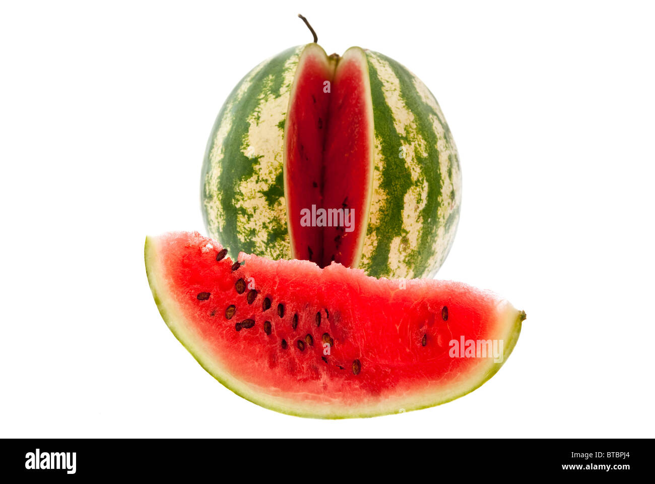Slice of watermelon Stock Photo - Alamy
