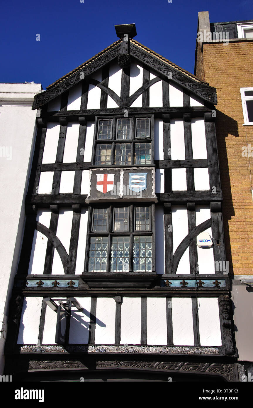 Timbered-framed building, Market Place, Kingston upon Thames, Royal ...