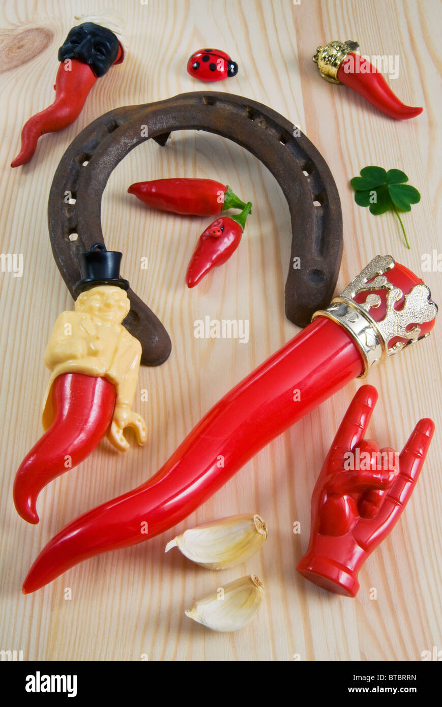 Amulets for good luck Stock Photo - Alamy