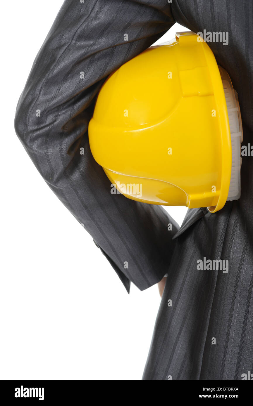man with construction helmet Stock Photo - Alamy