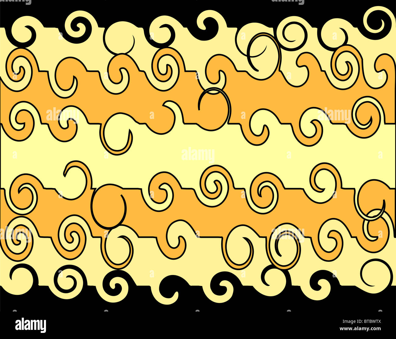 Abstract curly illustrated background Stock Photo - Alamy