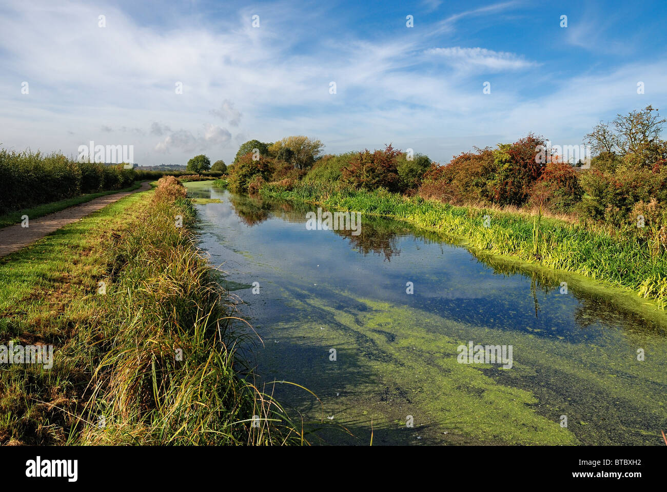 grantham nottinghamshire canal england uk Stock Photo - Alamy