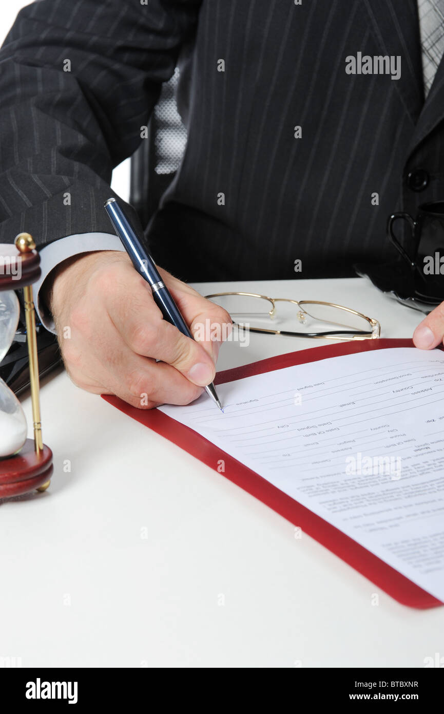 Signature computer hi-res stock photography and images - Alamy