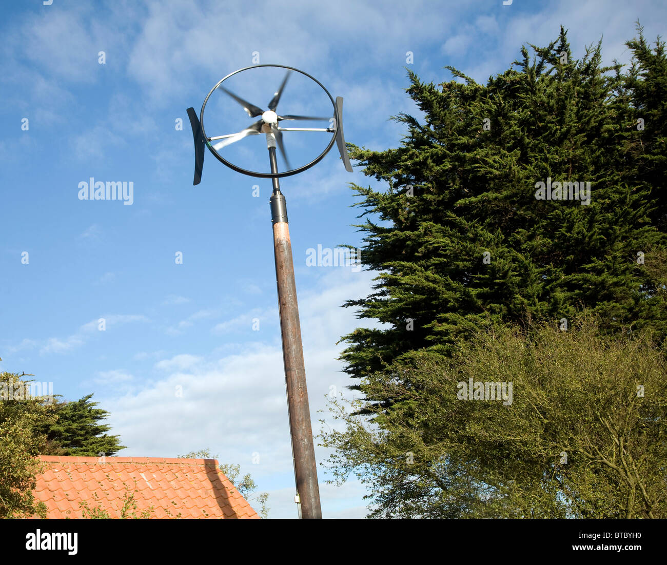 Domestic wind turbine hi-res stock photography and images - Alamy