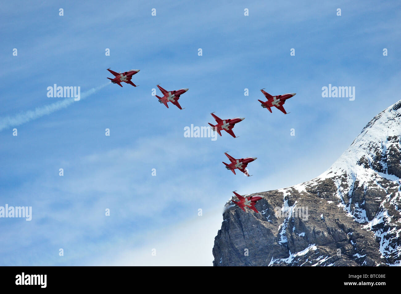 Axalp Swiss Air Forces Exercise and Air Show Stock Photo - Alamy