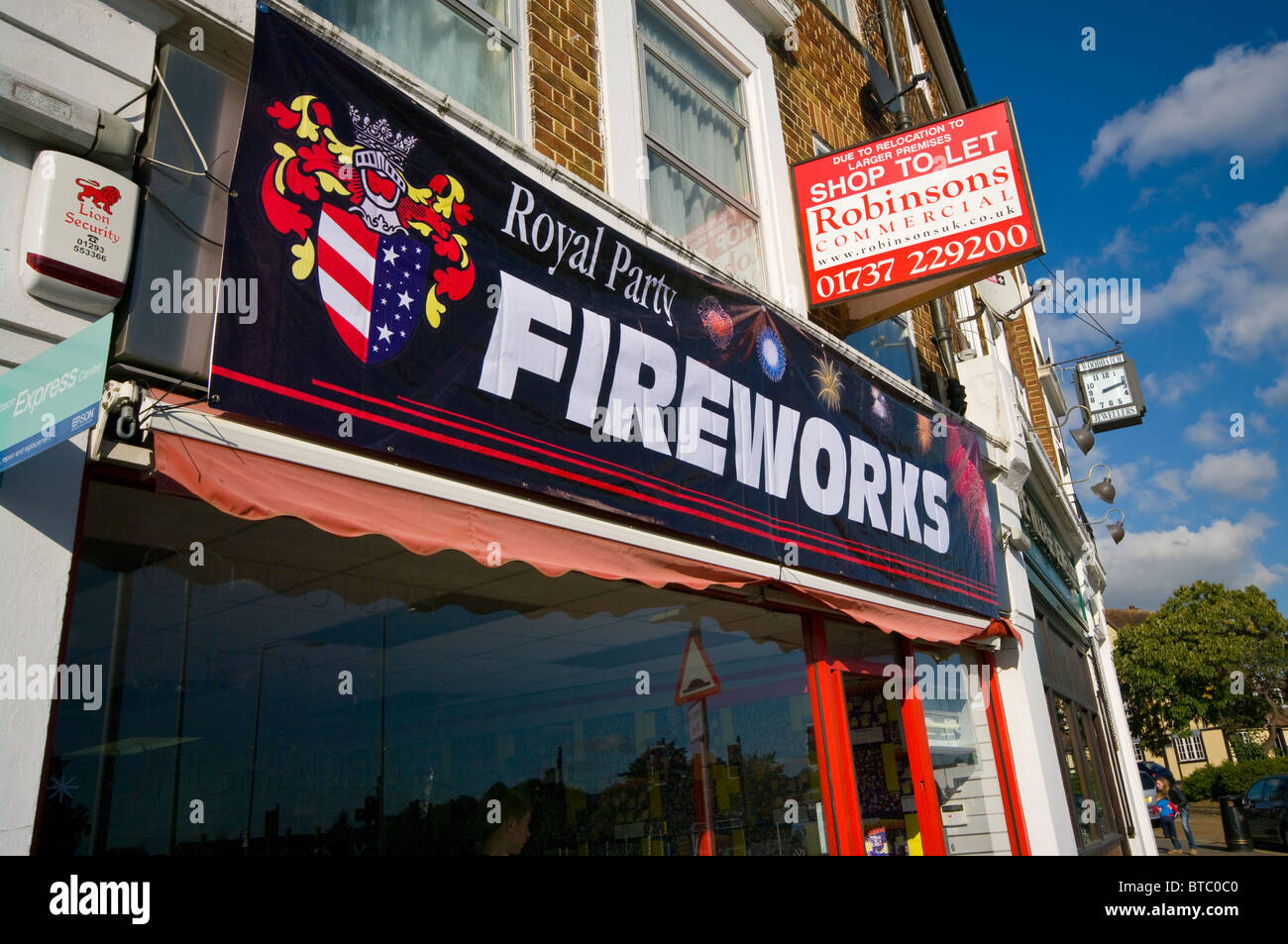 Fireworks Shop High Resolution Stock Photography and Images - Alamy