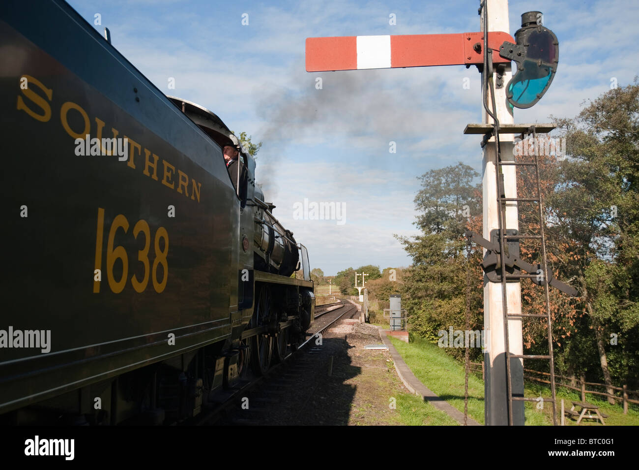 Southern Railway U Class Locomotive, 1638, Bluebell Railway, Sussex ...