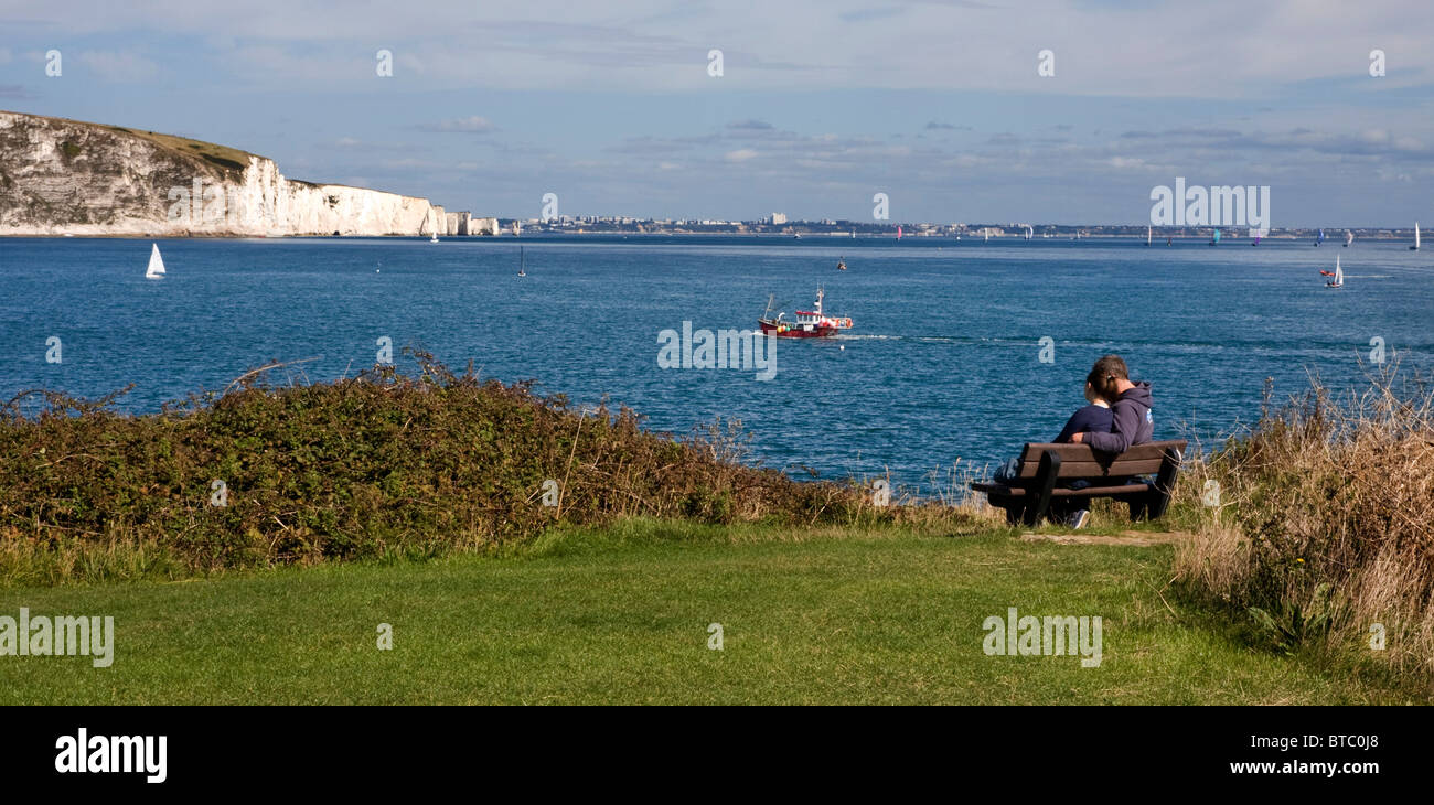 Swanage Bay View, Dorset, UK Stock Photo - Alamy