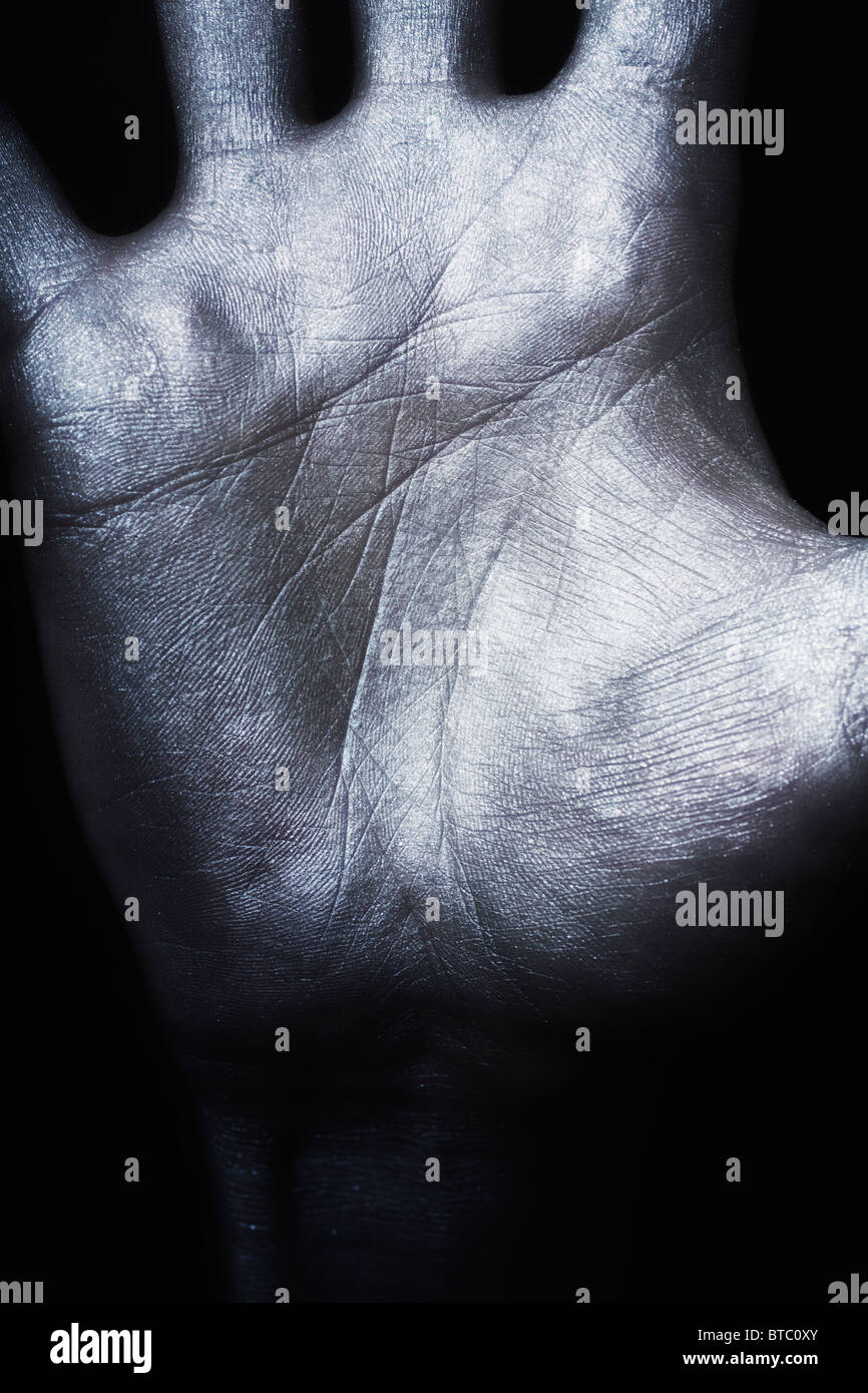 Silver paint hi-res stock photography and images - Alamy