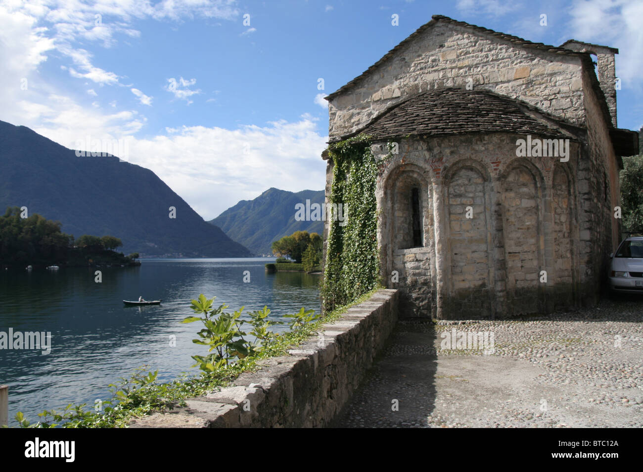 San Giacomo Ossuccio Lake Como Lombardy, Italy Stock Photo - Alamy