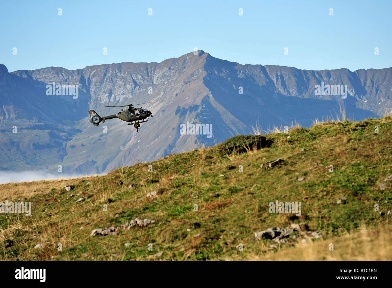 Axalp Swiss Air Forces Exercise and Air Show Stock Photo - Alamy