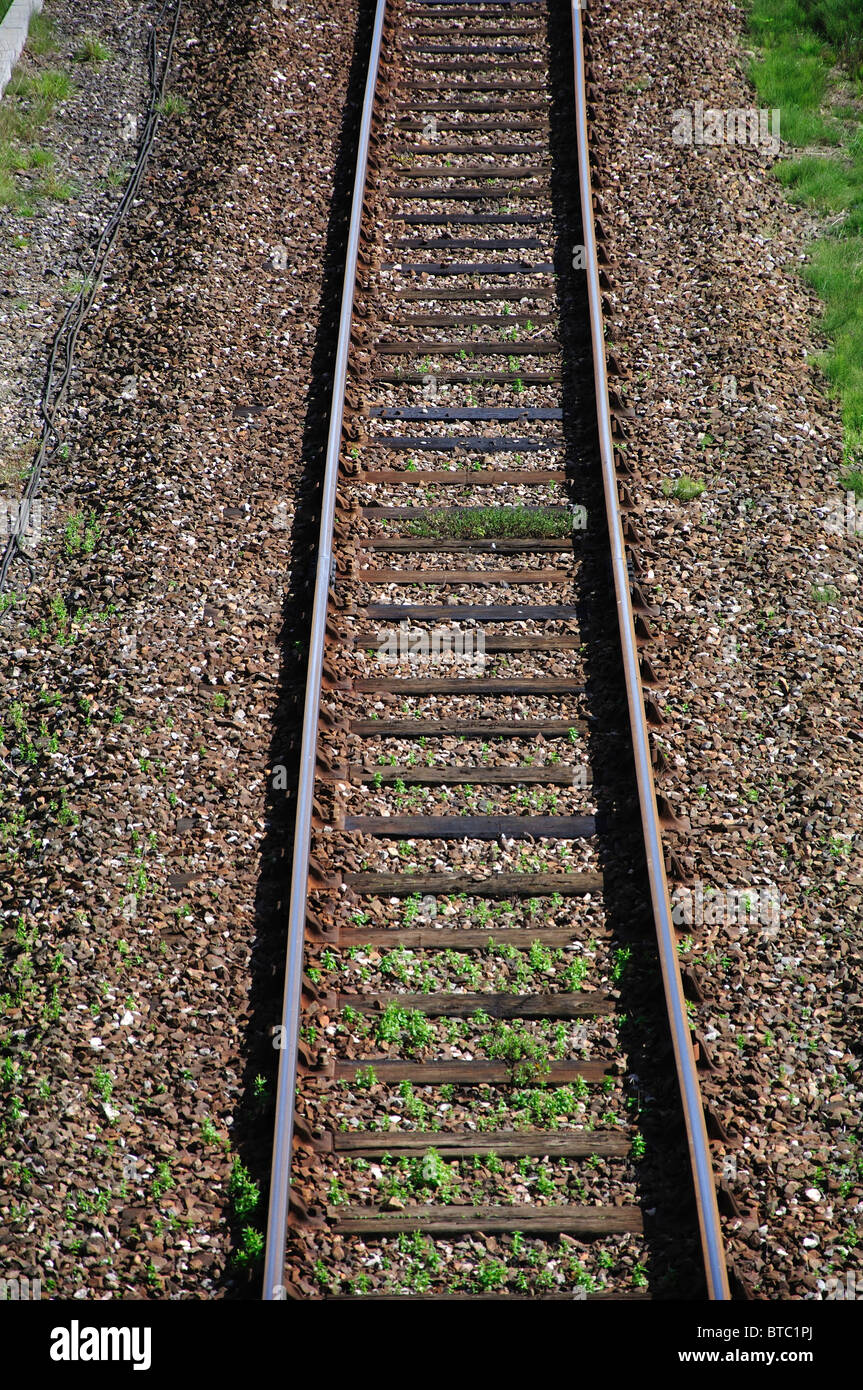 Single line railway hi-res stock photography and images - Alamy
