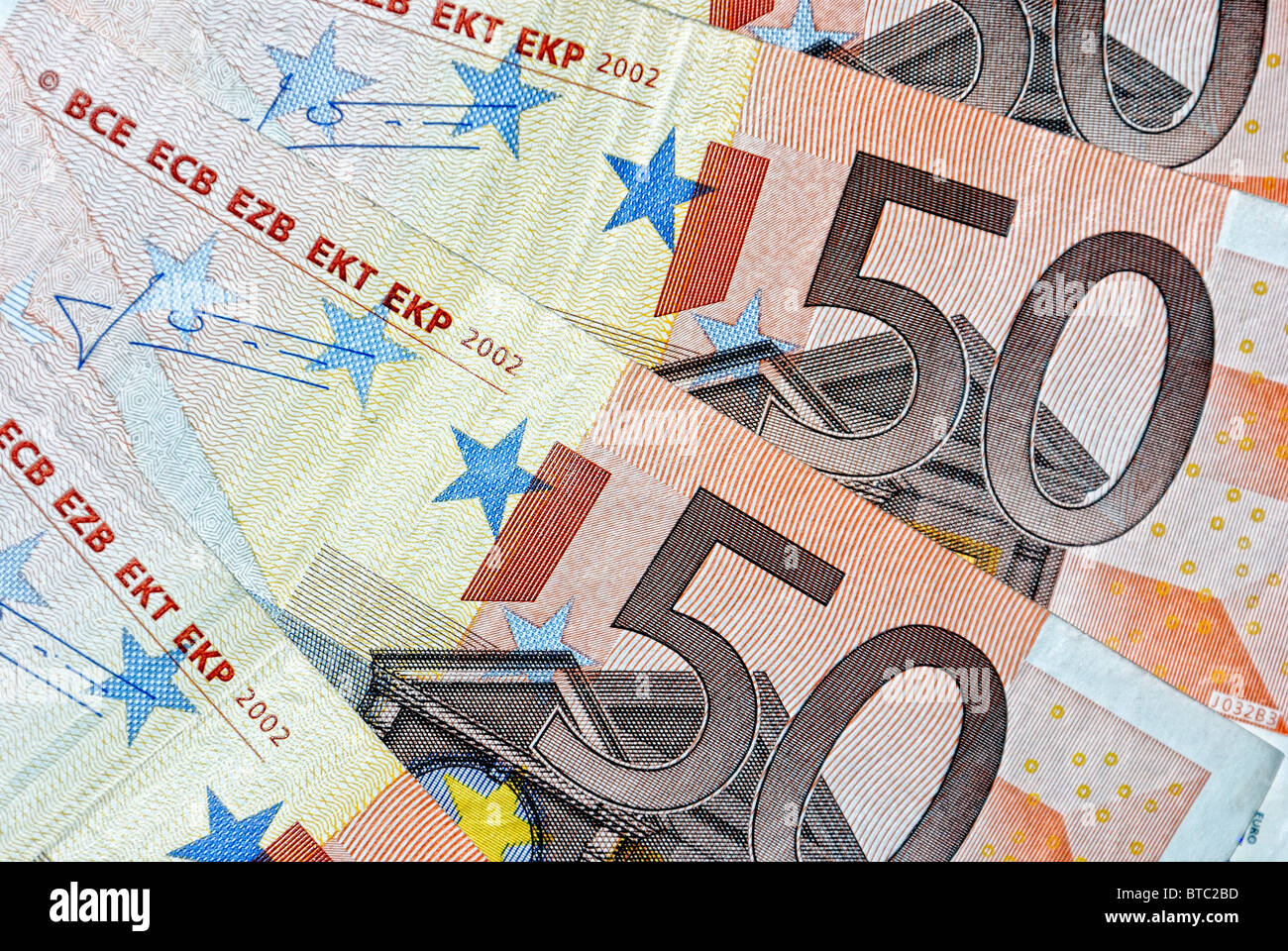 Euro currency bank notes Stock Photo - Alamy