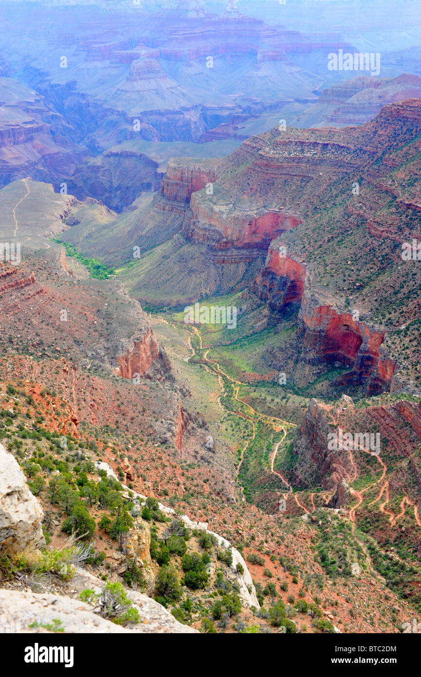 Bright Angel Fault Grand Canyon National Park Arizona Stock Photo - Alamy