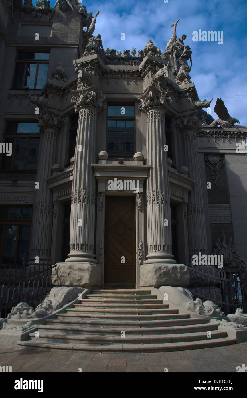 House with Chimaeras (Gorodetsky House) exterior Kiev Ukraine Europe ...