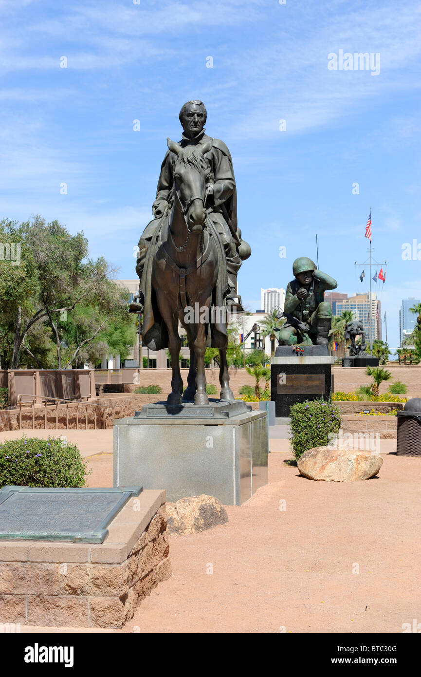 Statue of Eusebio Francisco Kino Phoenix Arizona Stock Photo - Alamy