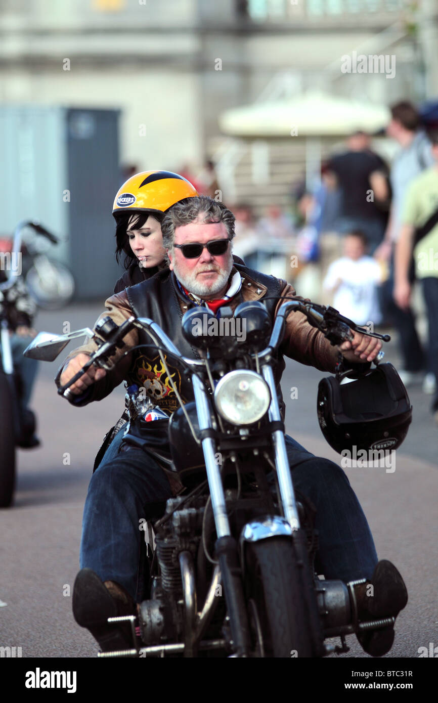 Ace Cafe London to Brighton motorcycle rally Stock Photo - Alamy