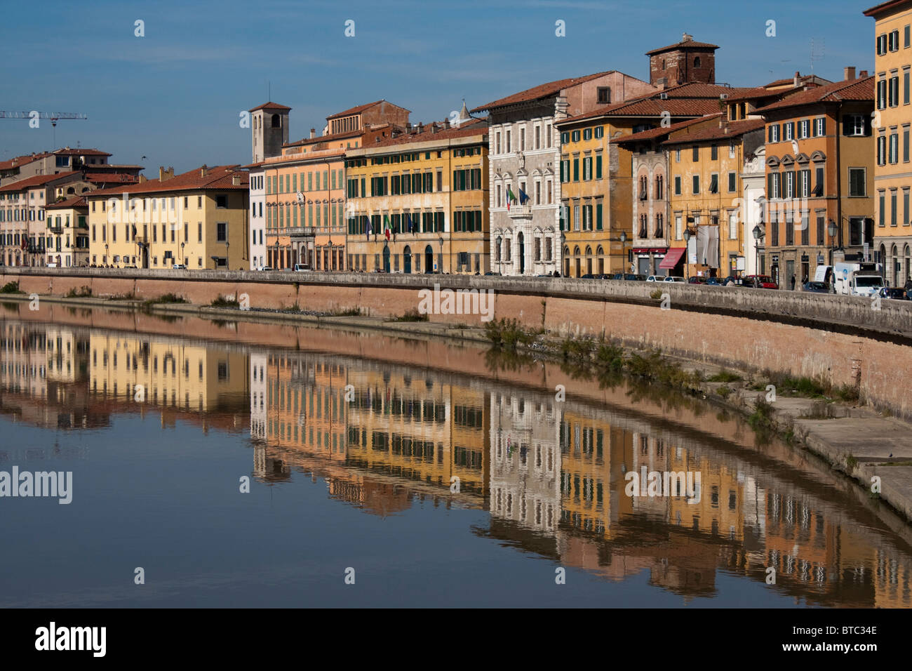 Pisa city centre italy Stock Photo - Alamy