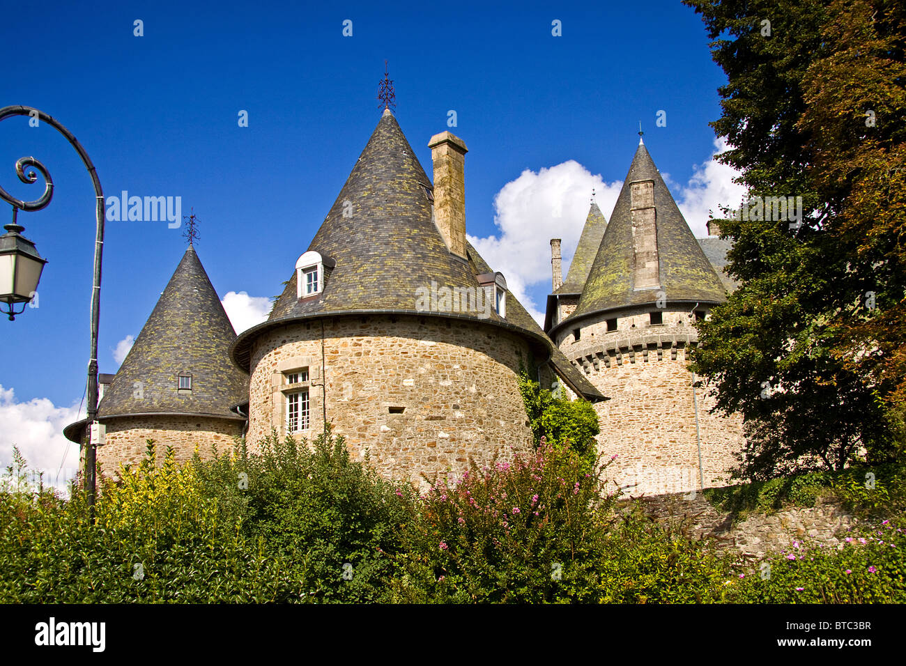 Conical turrets hi-res stock photography and images - Alamy