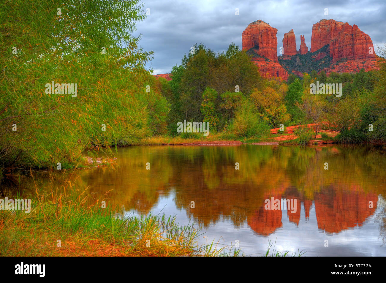 Cathedral rock Sedona Arizona USA Stock Photo - Alamy