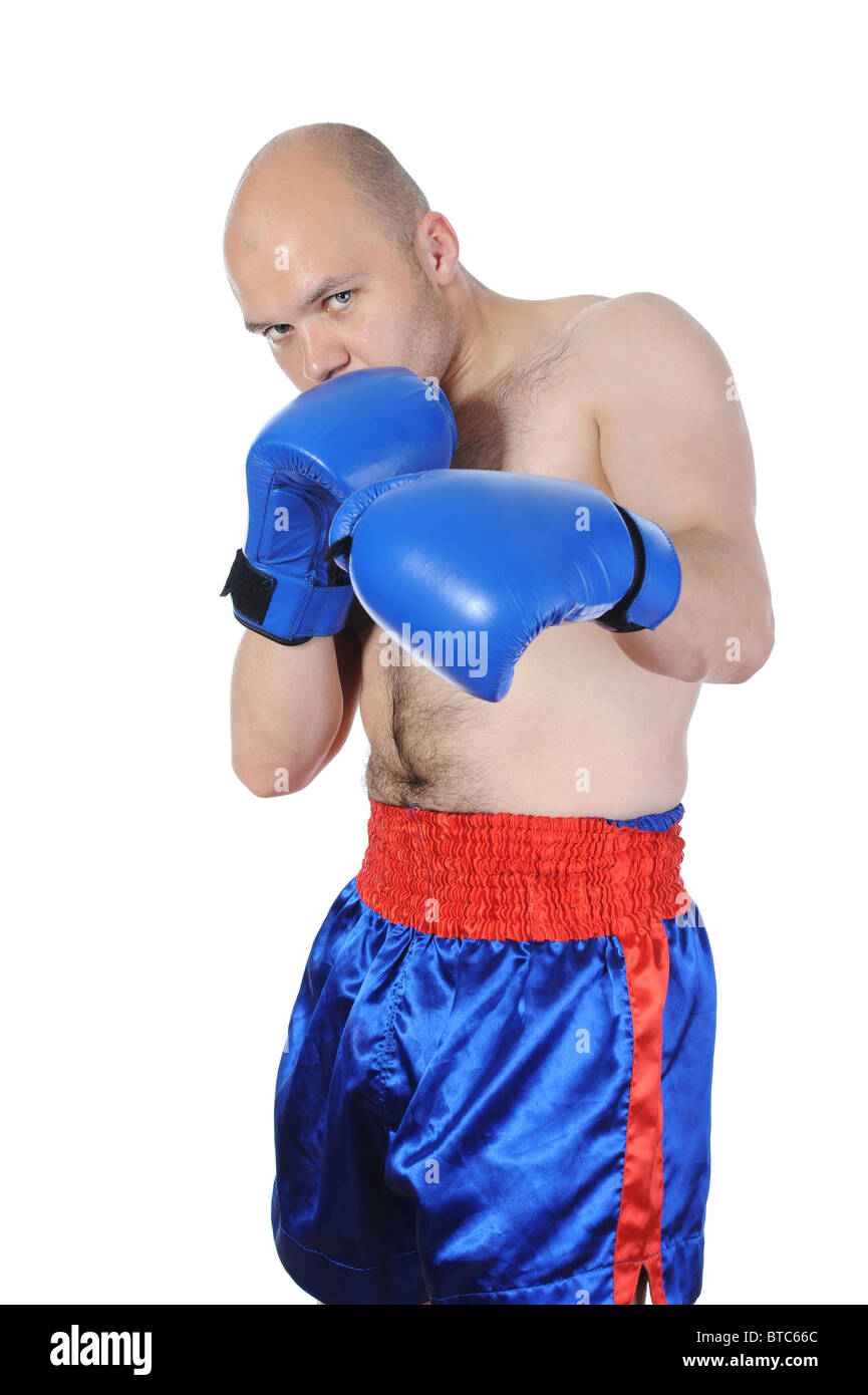 Portrait of an experienced boxer Stock Photo - Alamy