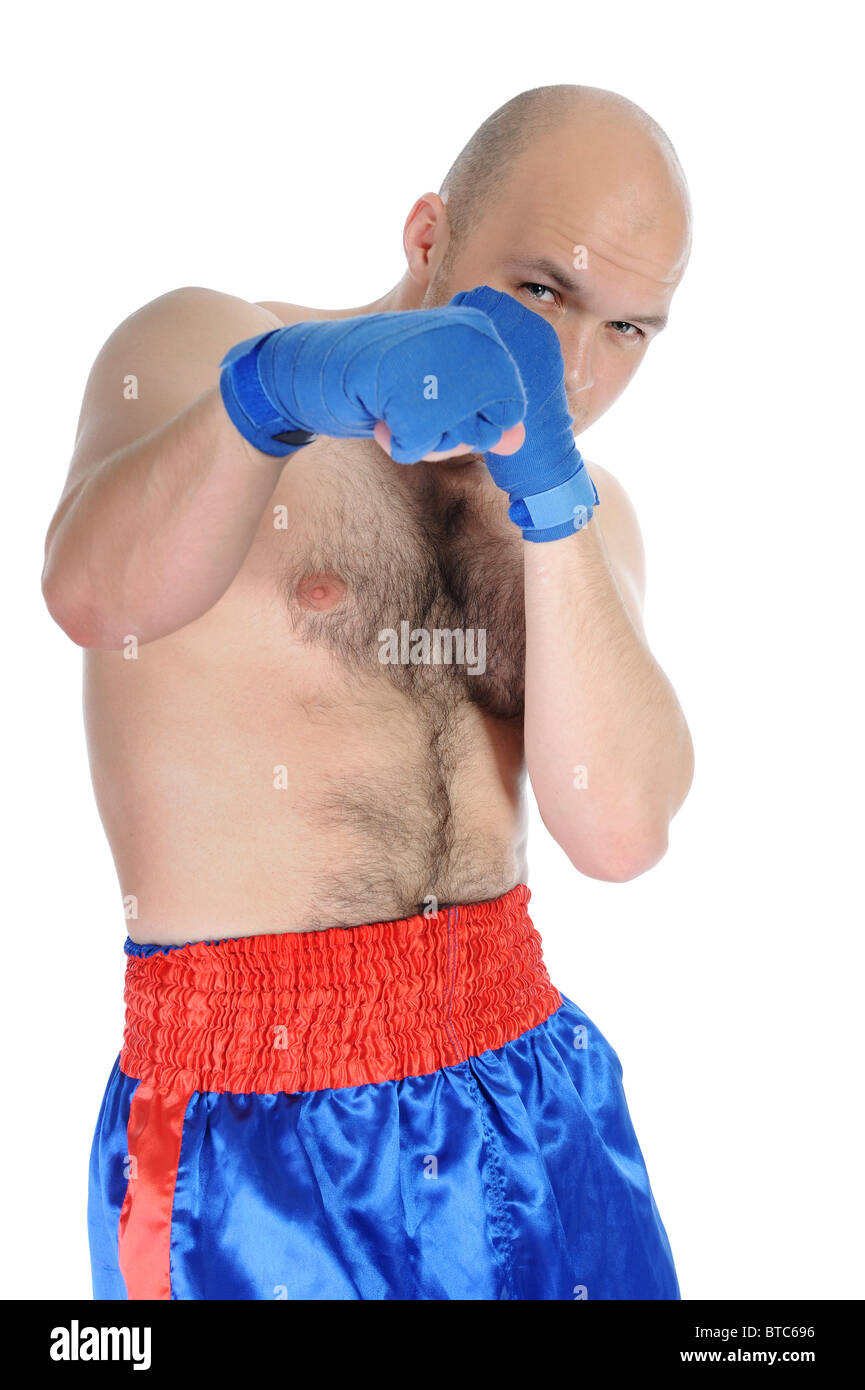 Portrait of an experienced boxer Stock Photo - Alamy