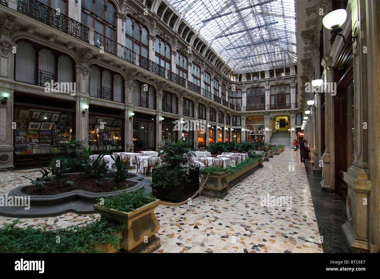 St. federico gallery, Turin, Italy Stock Photo - Alamy