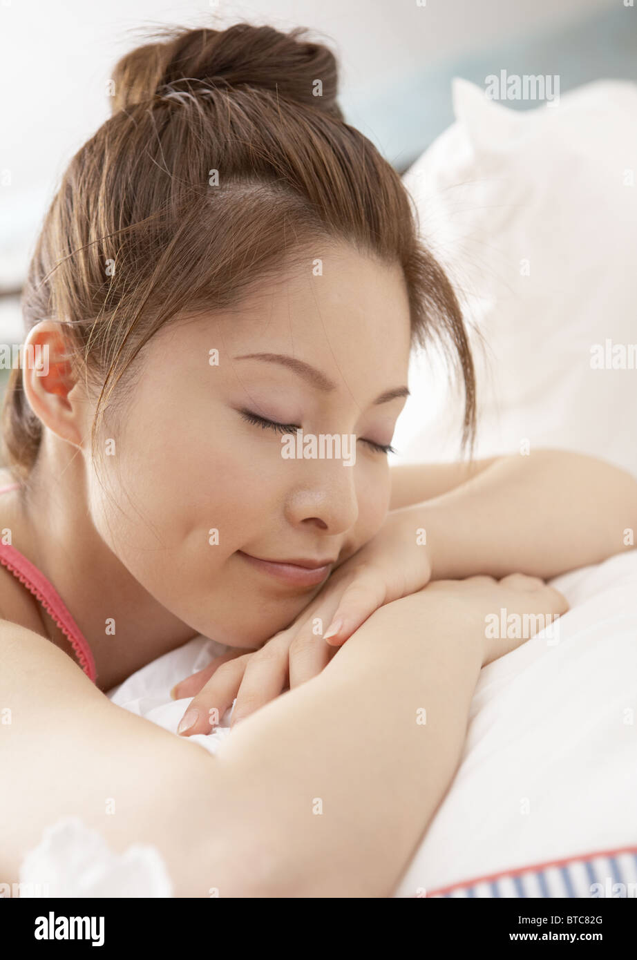 Rest ones head on ones arm hi-res stock photography and images - Alamy