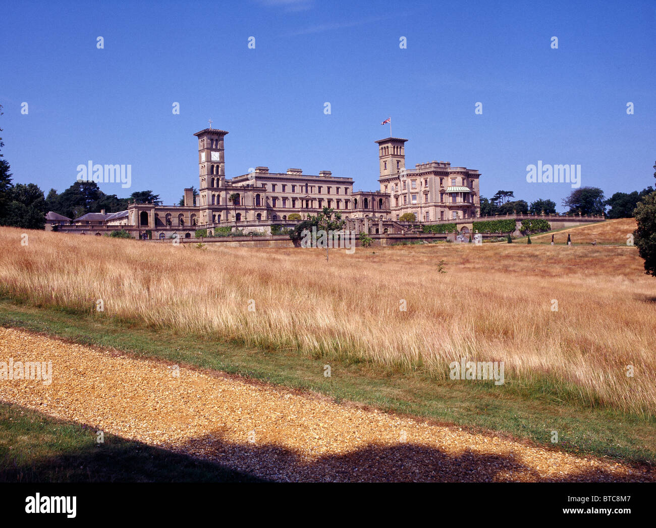 Osborne house isle of wight exterior hi-res stock photography and ...