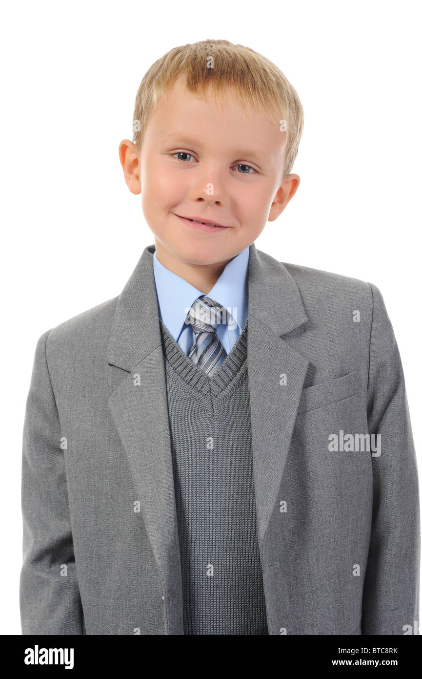 little business boy Stock Photo - Alamy